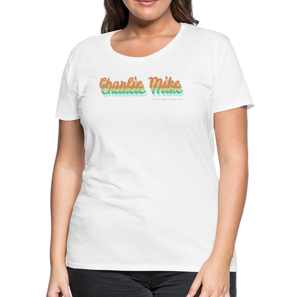 Women's Preppy Charlie Mike Tee – We Shall Defend