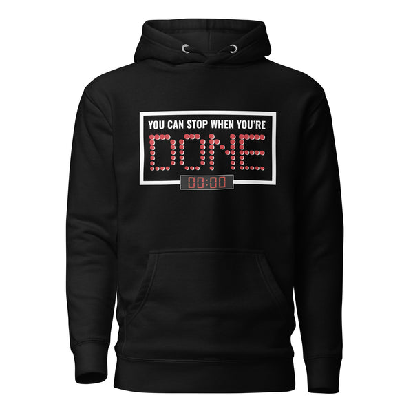 Stop When You're Done, Premium Hoodie – We Shall Defend